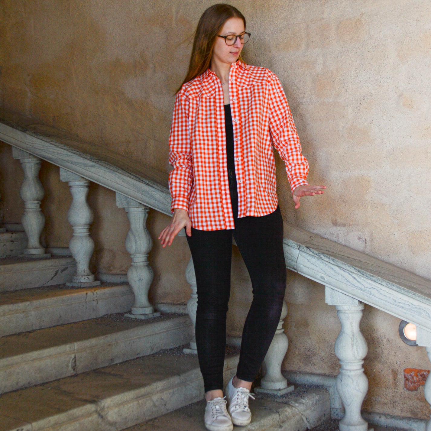 Freya Shirt Sewing Pattern by Michelle Design Company