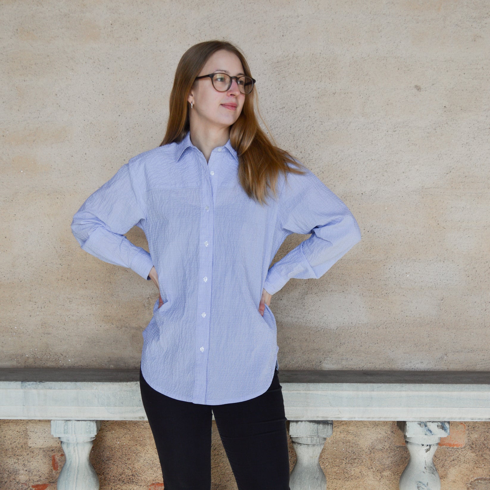 Freya Shirt Sewing Pattern by Michelle Design Company
